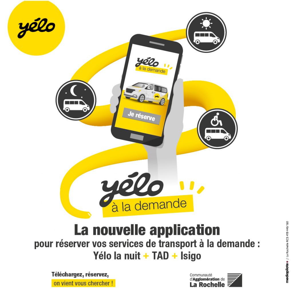 Application Yélo à La Demande - Yélo