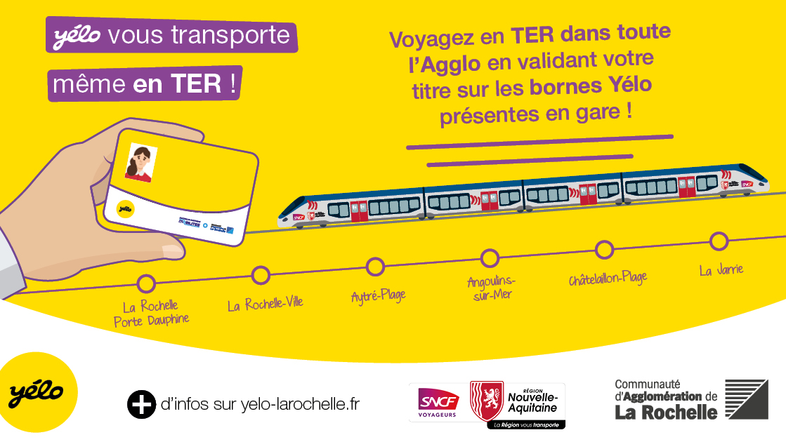 Yélo vous transporte même en TER ! - Yélo